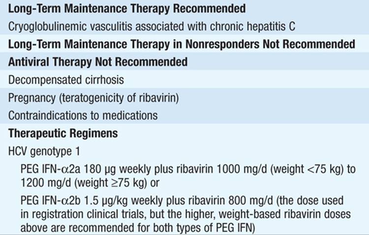 Chronic Hepatitis - Gastroenterology - Harrisons Manual of Medicine ...