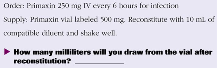 Two-Factor Medication Problems - Clinical Calculations Made Easy ...