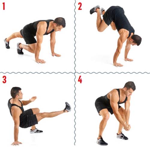 THE BODYWIGHT 8 CARDIO EXERCISES - Men's Health Your Body is Your ...