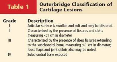 Autogenous Cartilage Implantation - SPORTS MEDICINE - Operative ...
